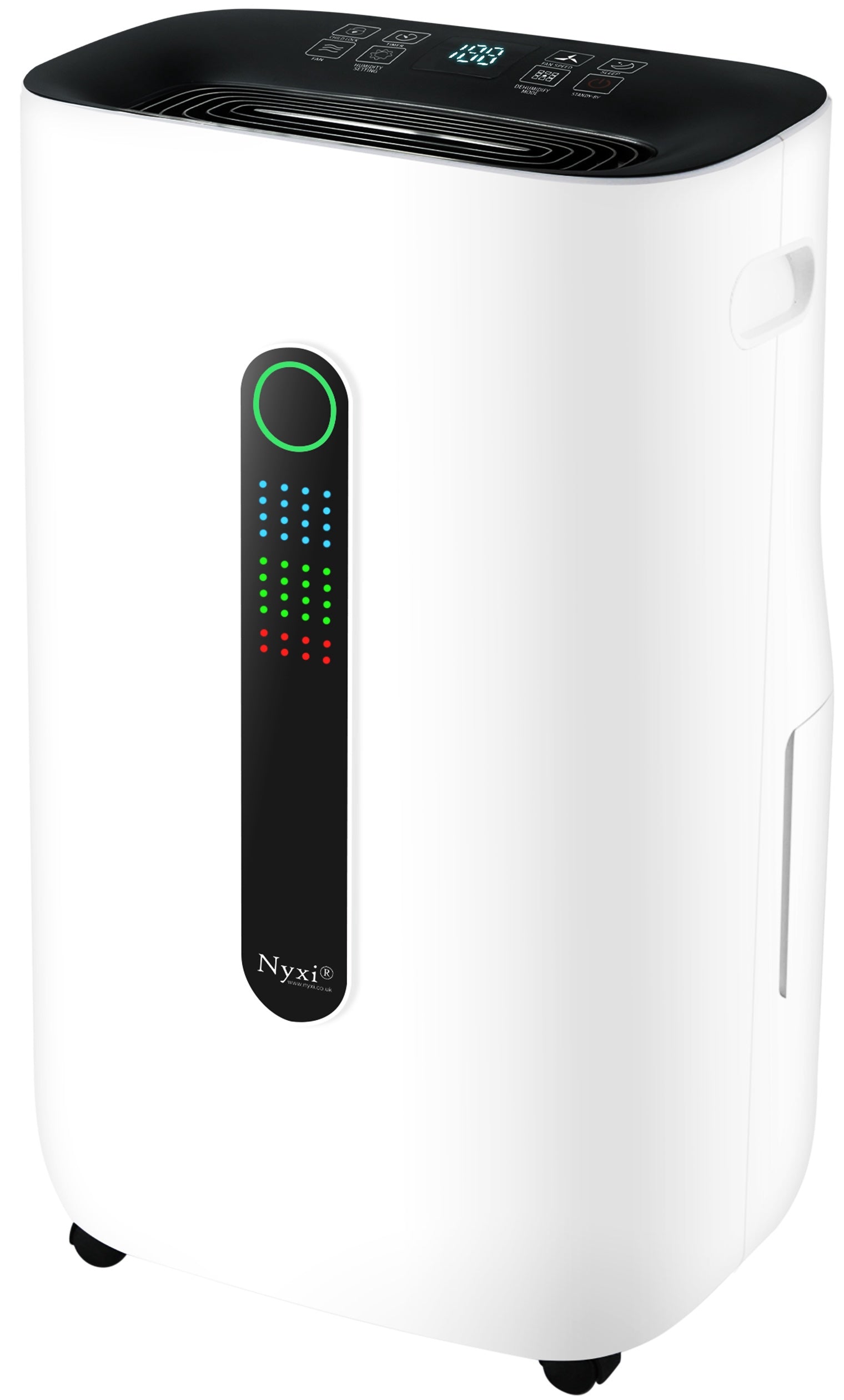 Nyxi 20L Per Day Dehumidifier with Digital Humidity Sensor, XL 6.5L Wa ...